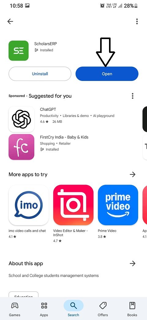 How to Download and Use the Scholars Erp App - Exam Junction